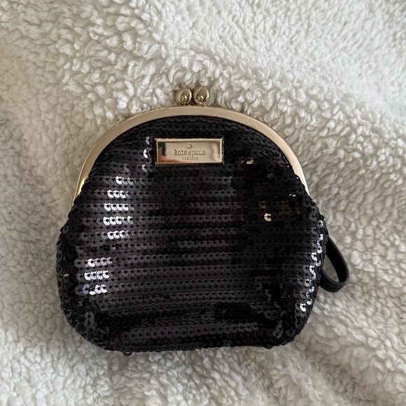kate spade | Bags | Kate Spade Black Sequin Posie Purse | Poshmark